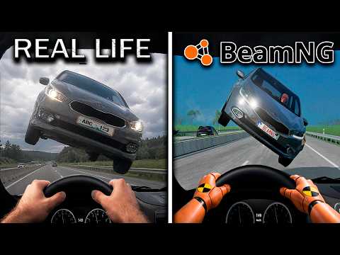 Real Life Crashes VS BeamNG.drive | #2