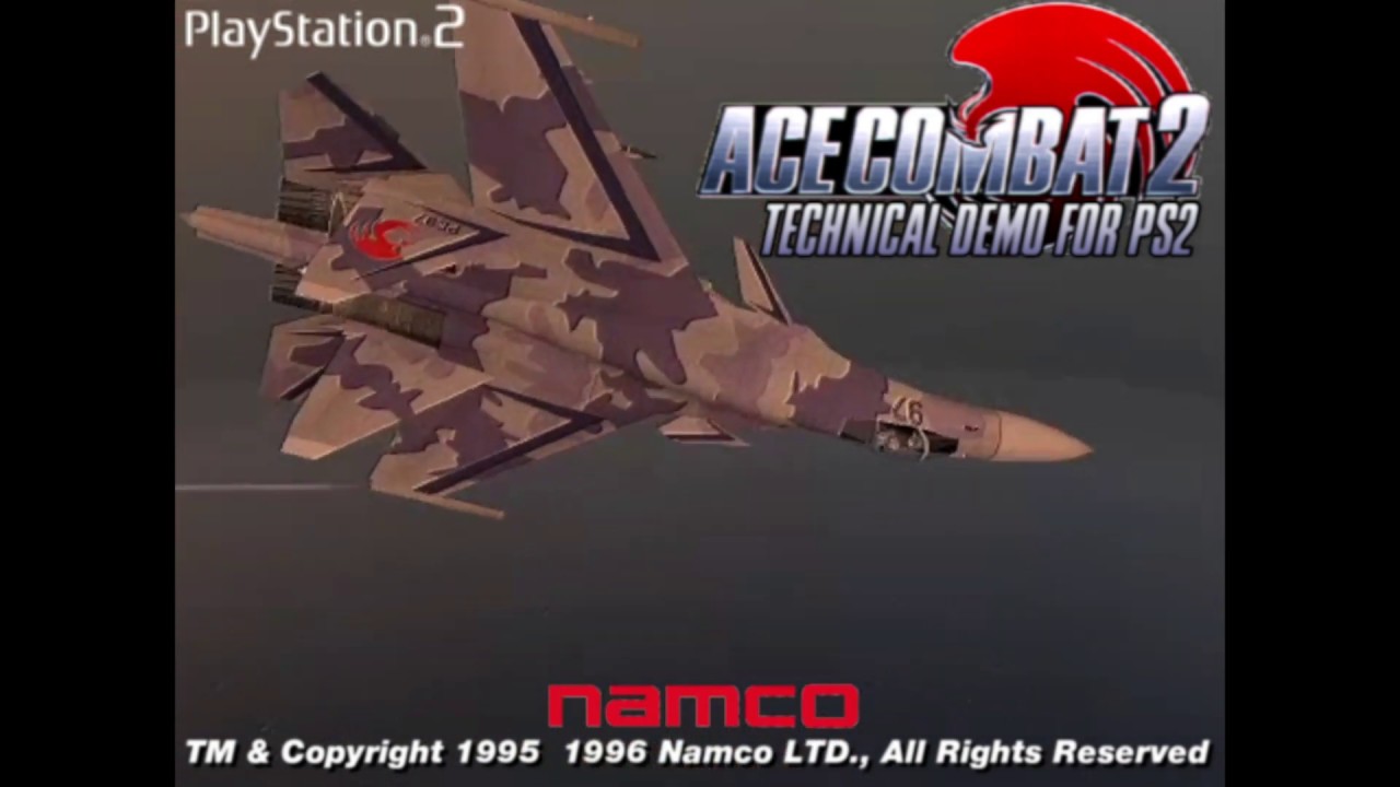 If Ace Combat 2 had a PS2 Tech Demo (60FPS) - YouTube