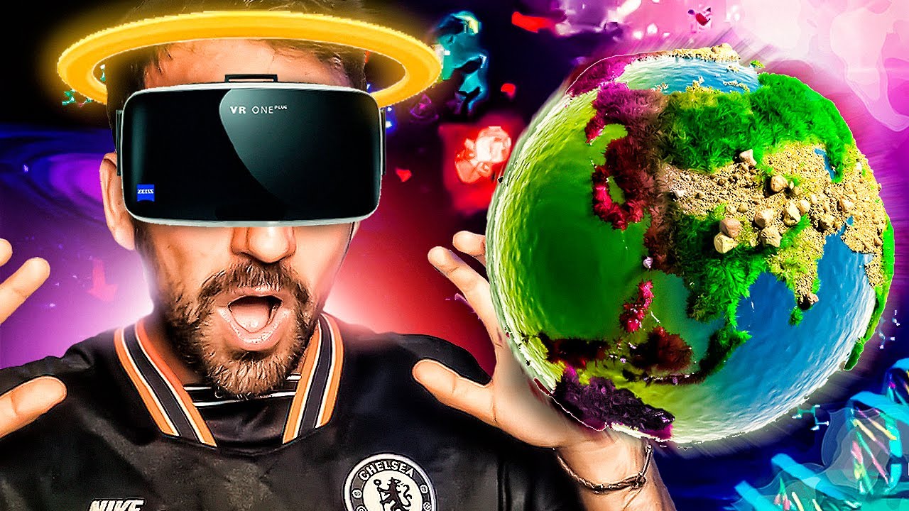 SOY UN DIOS EN REALIDAD VIRTUAL !! SIMULADOR DE DIOS - ElChurches - YouTube