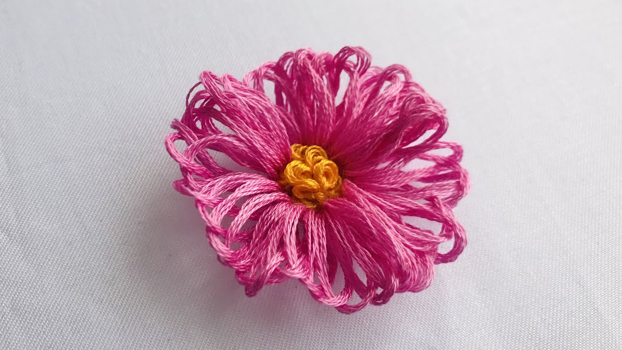 Hand Embroidery: Frill Stitch Embroidery - YouTube