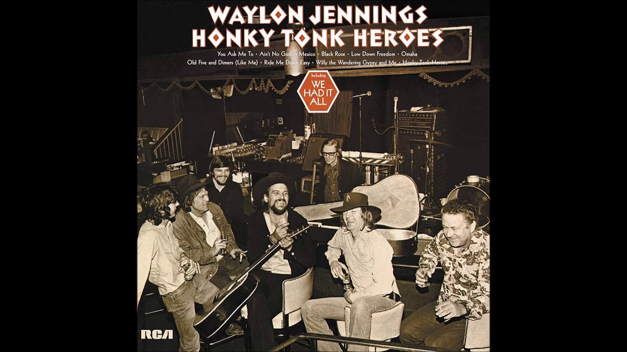 Waylon Jennings Honky Tonk Heroes - YouTube