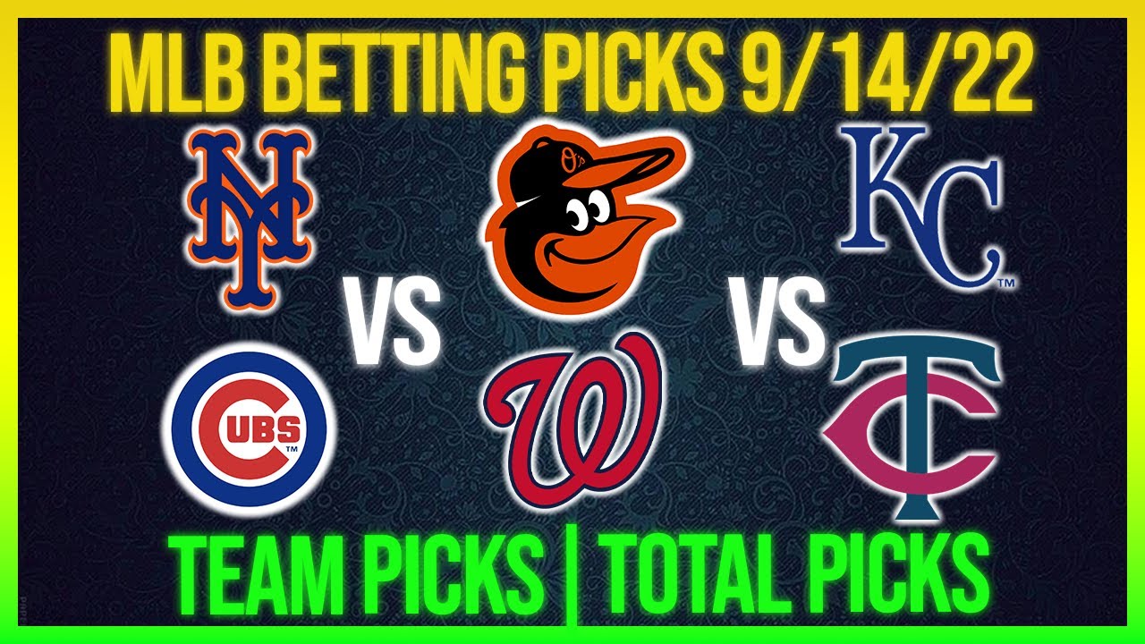 FREE MLB Picks and Predictions Today Wednesday 9/14/22 Free Baseball ...