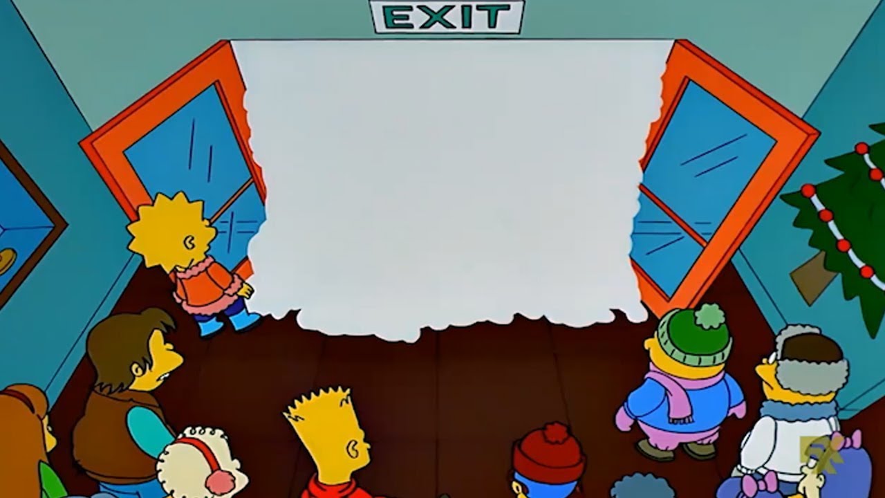 School is closed due to heavy snowfall [The Simpsons] - YouTube