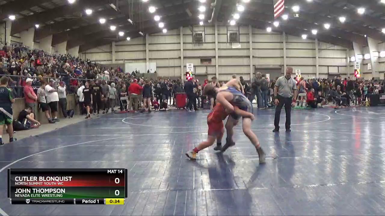 Middle School 136 John Thompson Nevada Elite Wrestling Vs Cutler ...