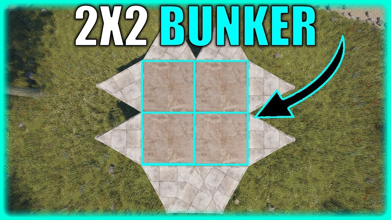RUST | EN İYİ BUNKER BASE | RUST TÜRKÇE - YouTube