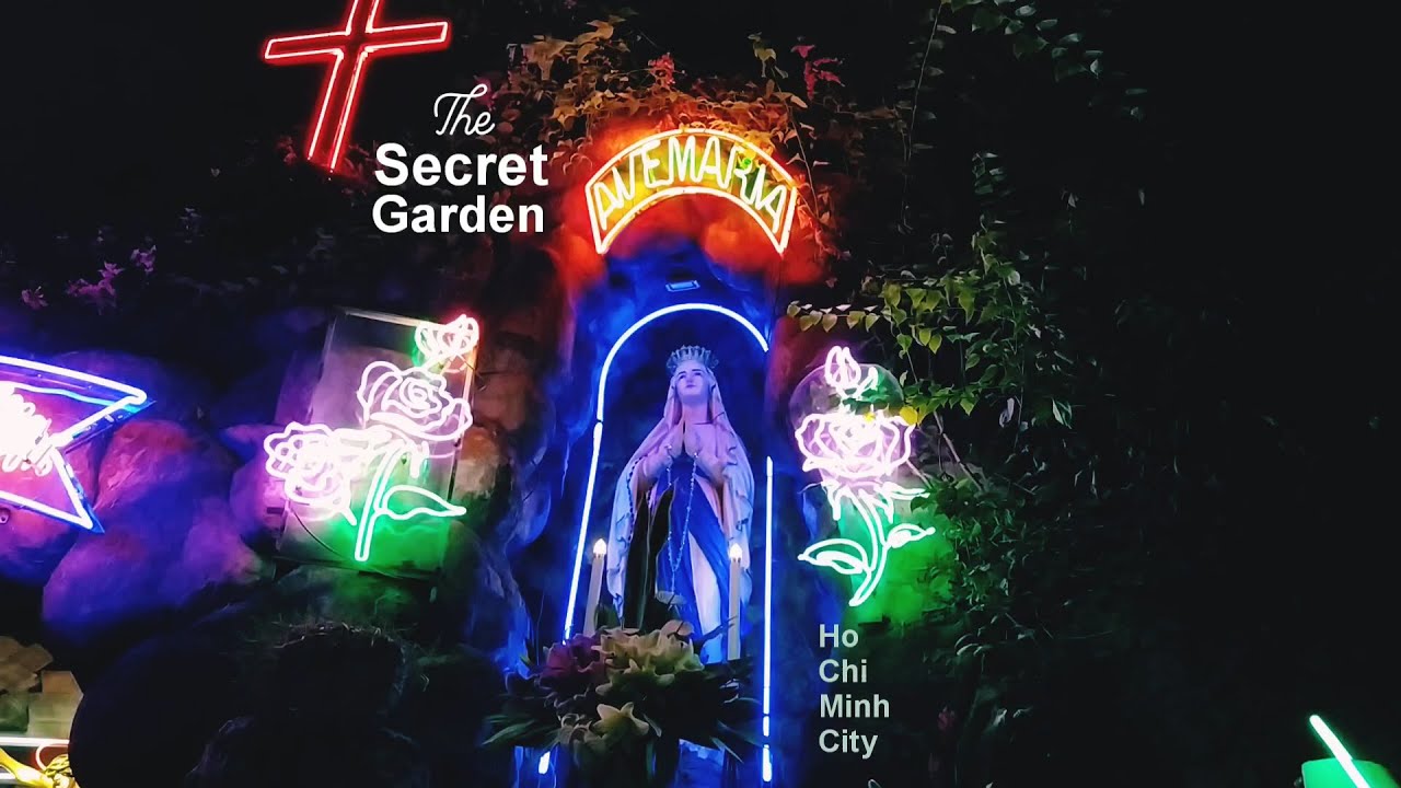Saigon secret nightlife ⛪ Hidden places, secret garden - Catholic ...