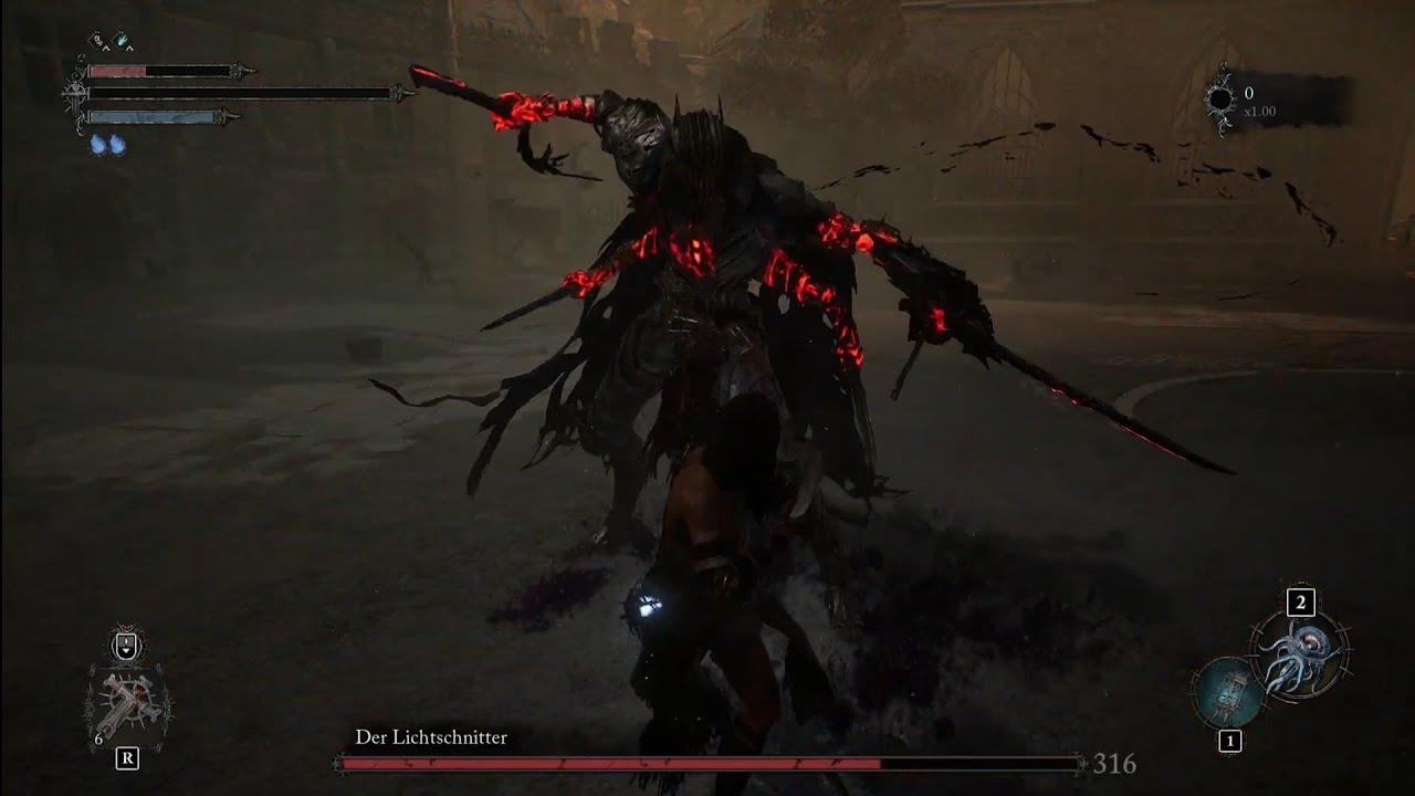 Lotf - light/reaper - boss fight - YouTube