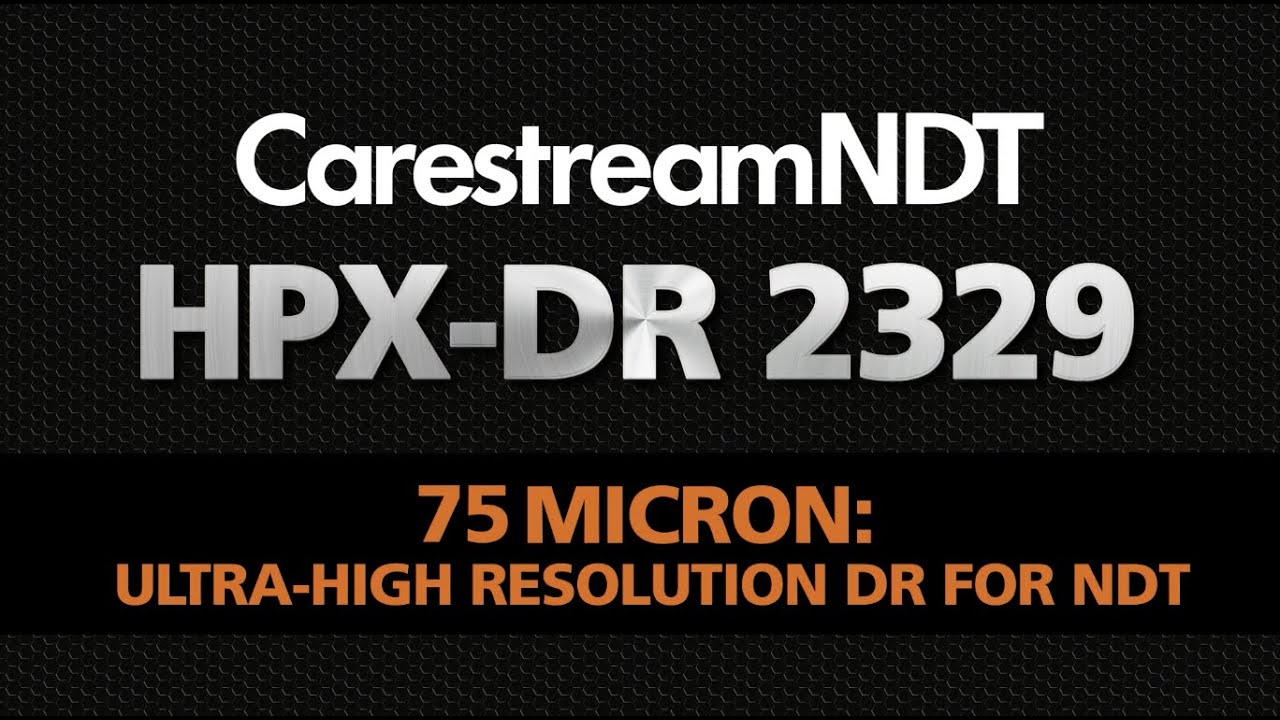 Carestream NDT HPX-DR 2329 GK - YouTube