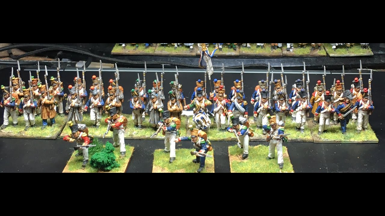 Perry Miniatures Plastic French Infantry Battalion: 36 figures ...
