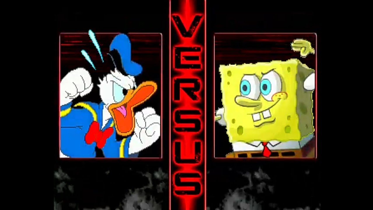 M.U.G.E.N #101: Donald Duck and Goofy vs SpongeBob SquarePants and ...