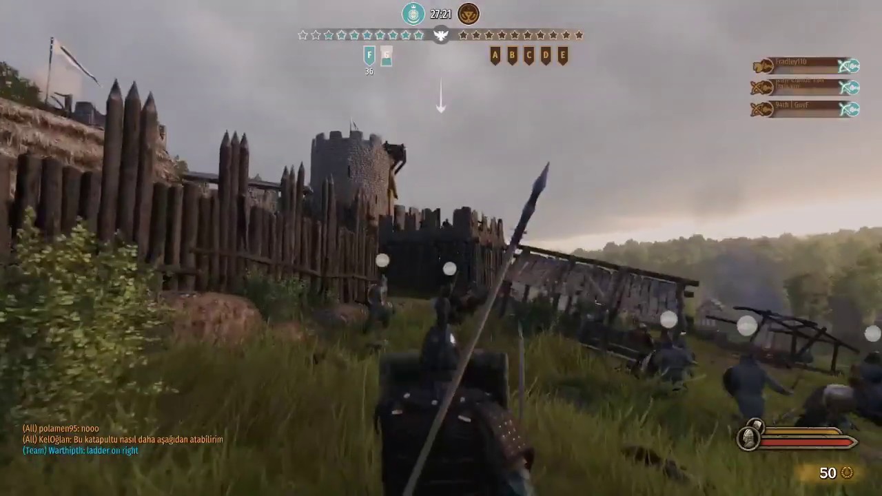 Mount and Blade 2: Bannerlord Epic Multiplayer Siege Assault Gameplay ...
