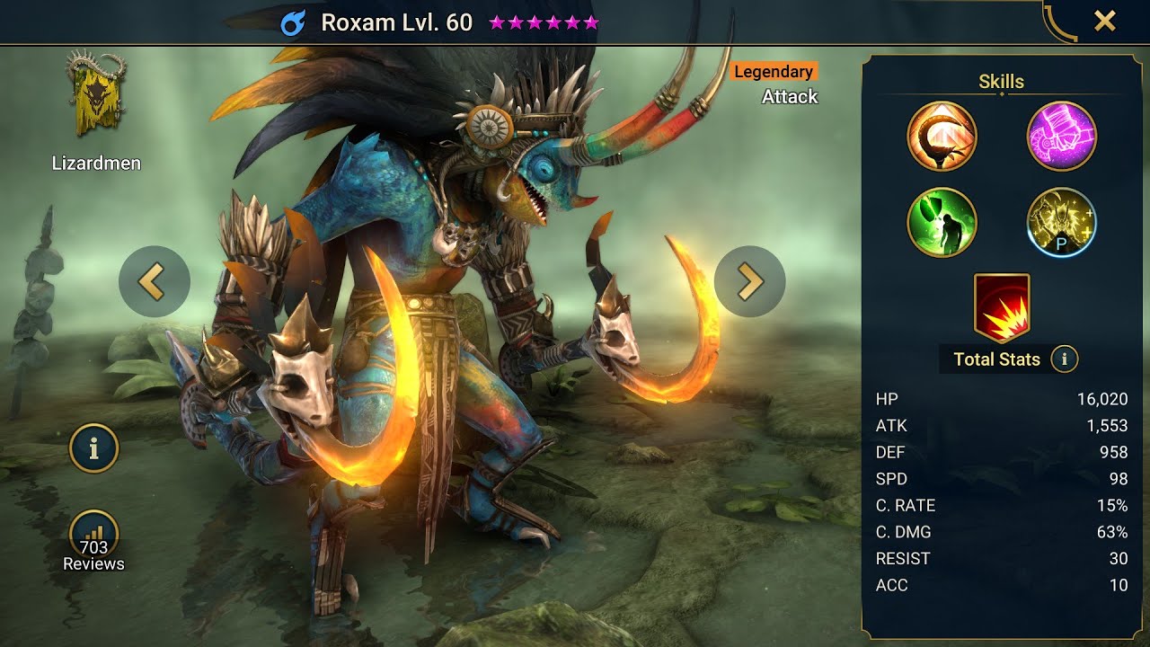 💖 Lizardmen Faction Showcase 💖 Raid: Shadow Legends 💖 - YouTube