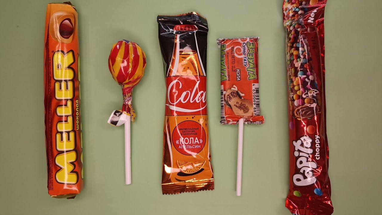 Satisfying Video/New Some Lot's of Candy and Sweets/Lollipop vs Meller ...