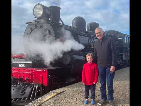 THE HEARTLAND FLYER ON MY BIRTHDAY.WOW.