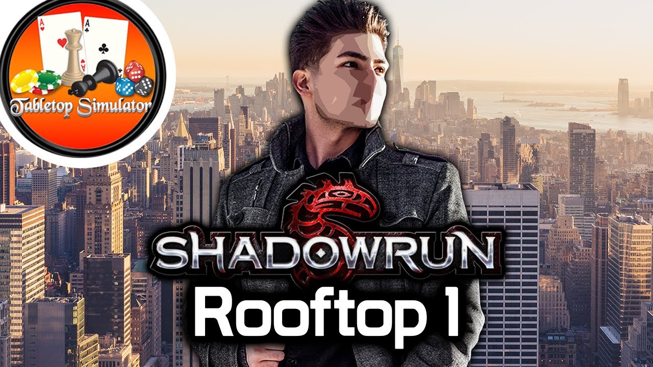 Rooftop 1 | Shadowrun RPG Map (Tabletop Simulator Workshop) - YouTube
