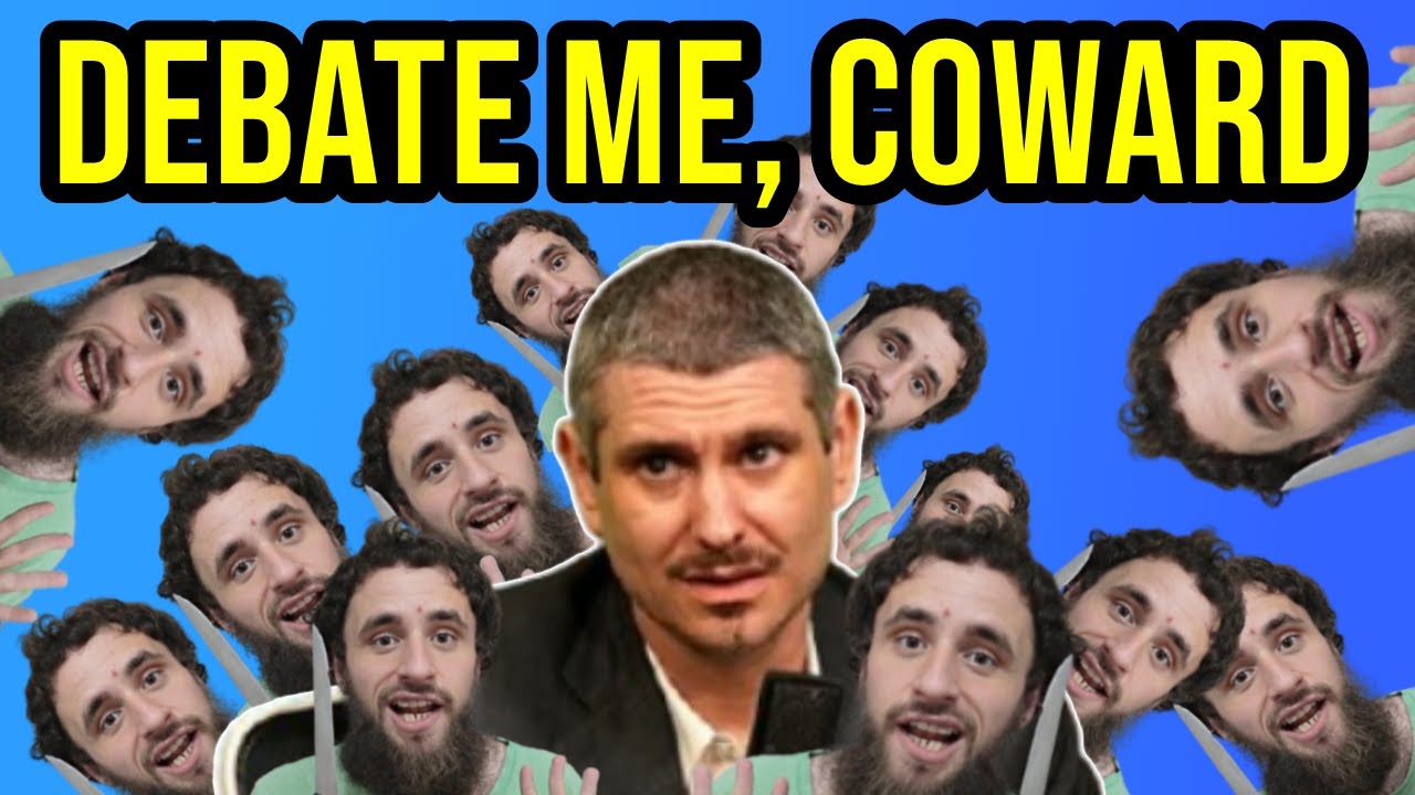 Debate Me Ethan Klein, You Pathetic Zionist Coward - YouTube