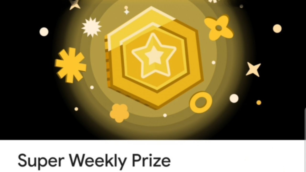 Play Points Google Play Gold Super Weekly Prize ⚡️ - YouTube