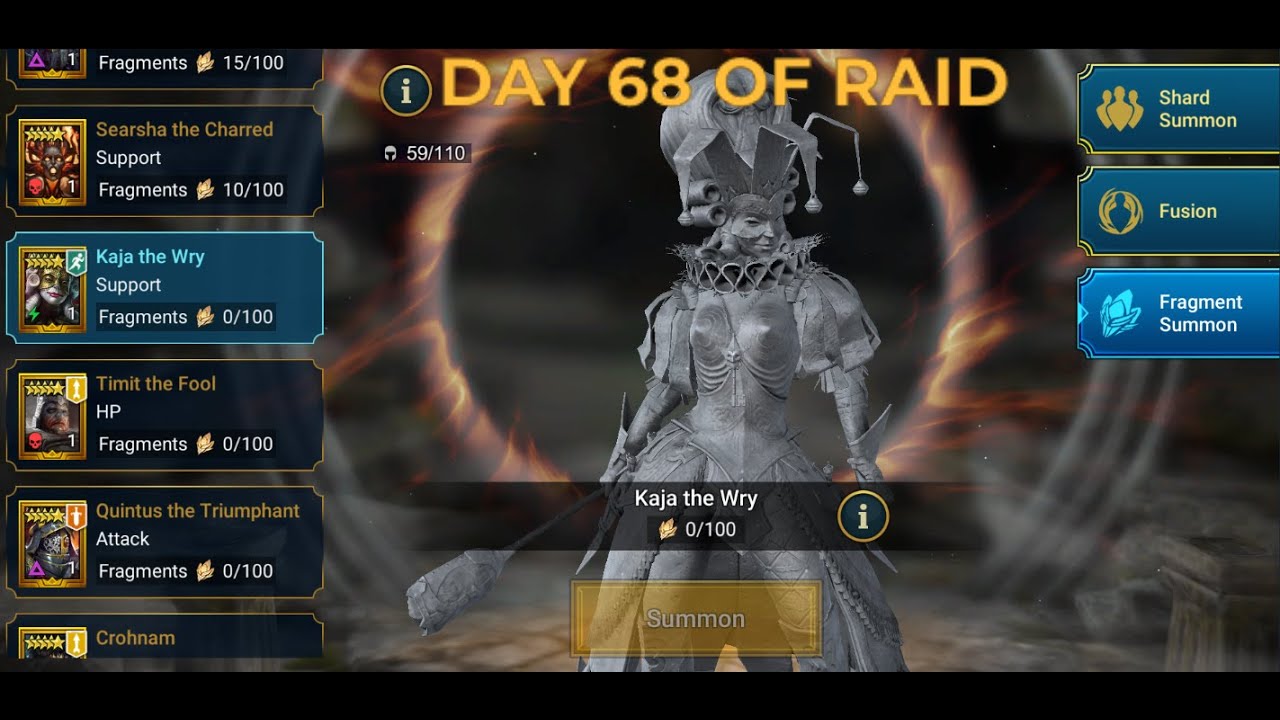 DAY 68 OF RAID SHADOW LEGENDS - YouTube