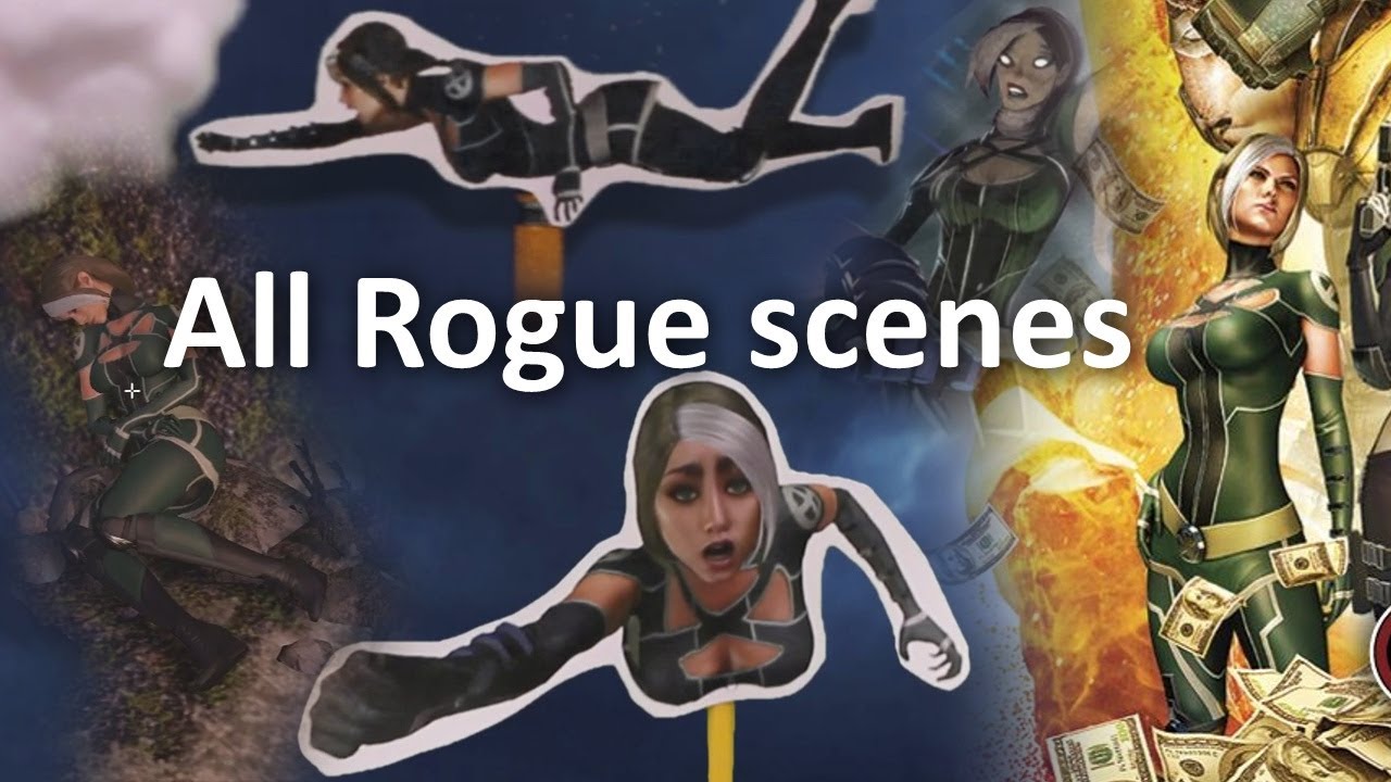 All Rogue from X-men scenes in Deadpool - YouTube