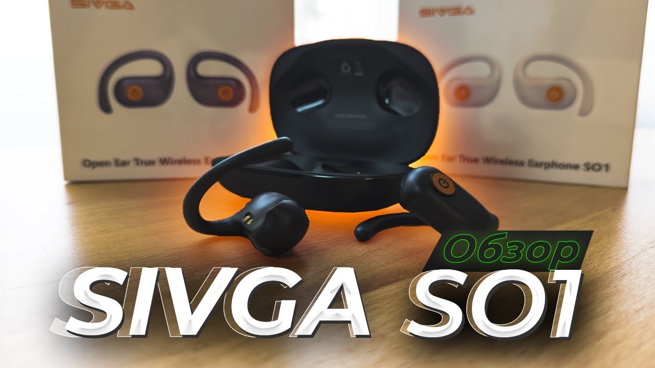 SIVGA SO1. Обзор и розыгрыш спортивной гарнитуры! TWS наушники только ...