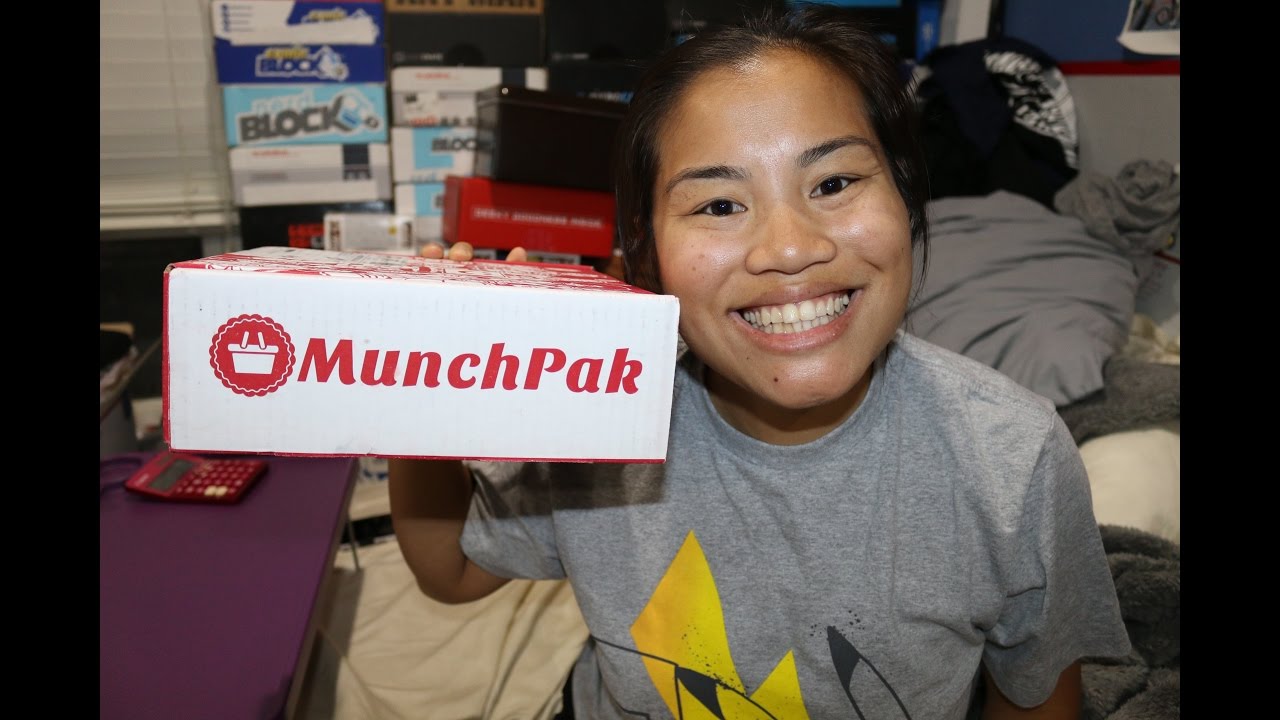 2016 October MunchPak Unboxing - [Dani] - YouTube