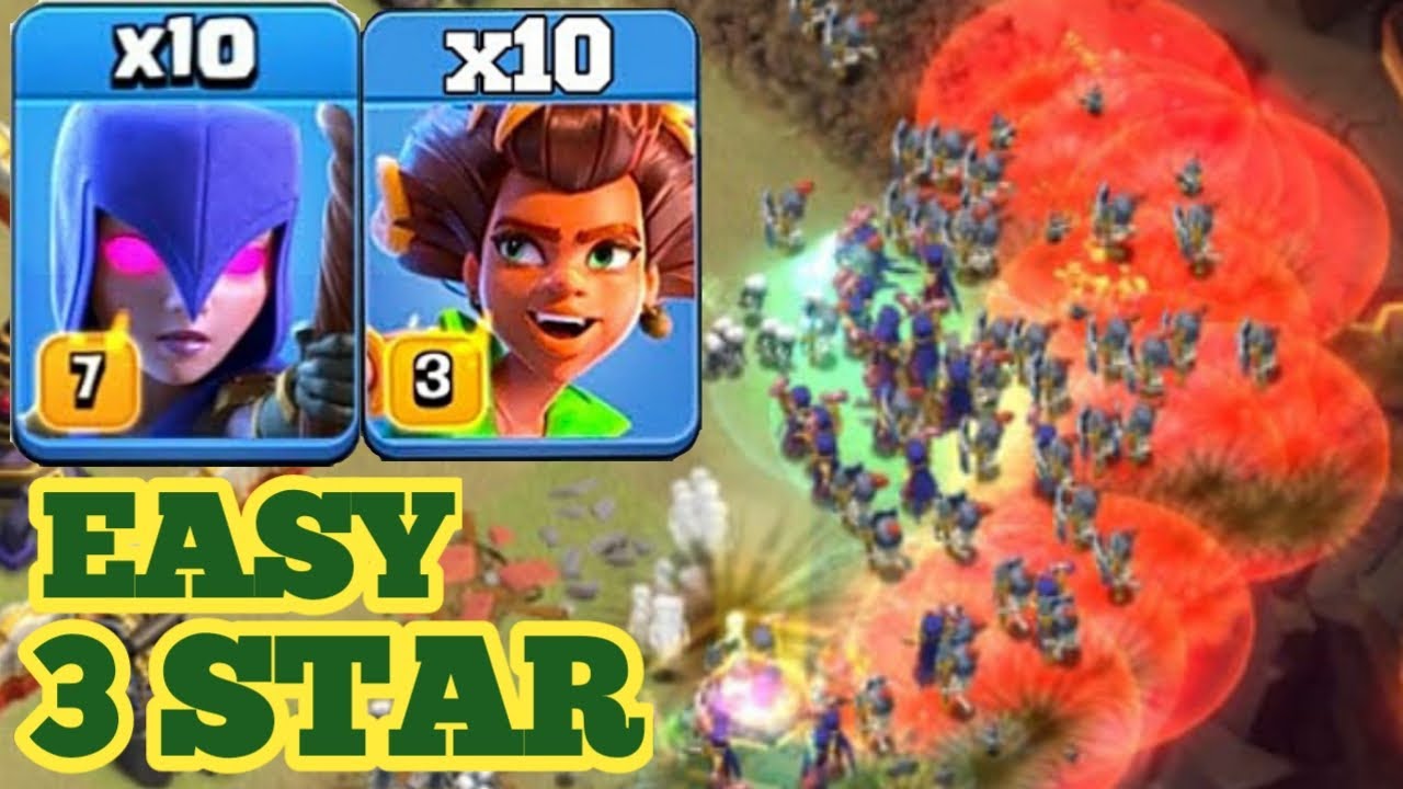 th16 witch attack strategy II 10 witch th16 attack strategy in clash of ...