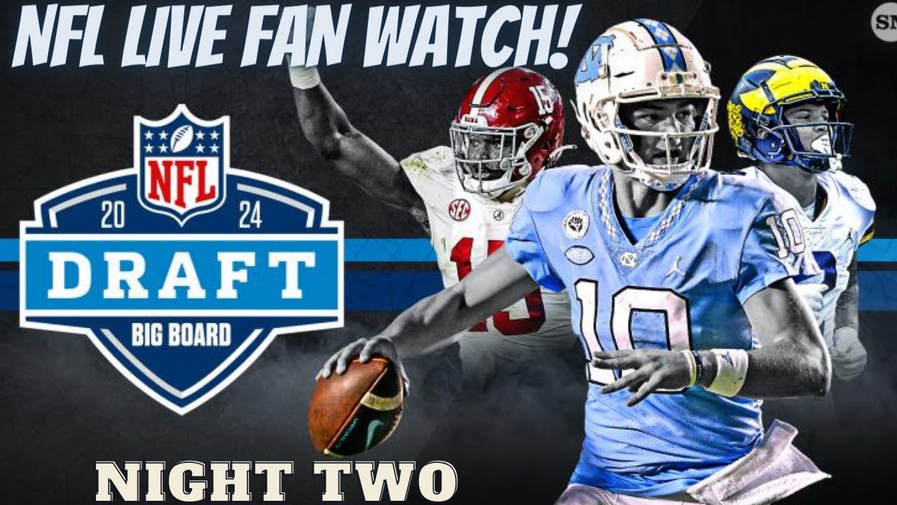 Live Coverage Of The NFL 2024 Draft DAY 2: Don't Miss A Moment! - YouTube