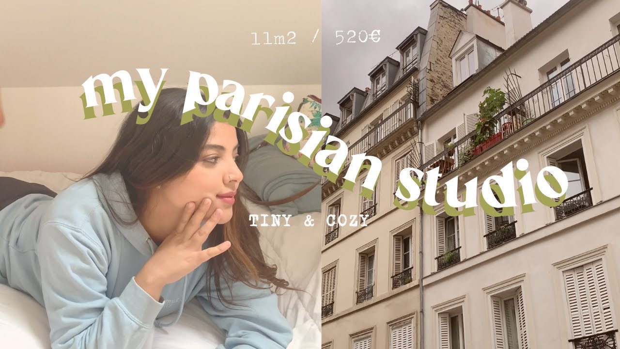MY TINY PARISIAN STUDIO | 11m2 for 520 euros! - YouTube