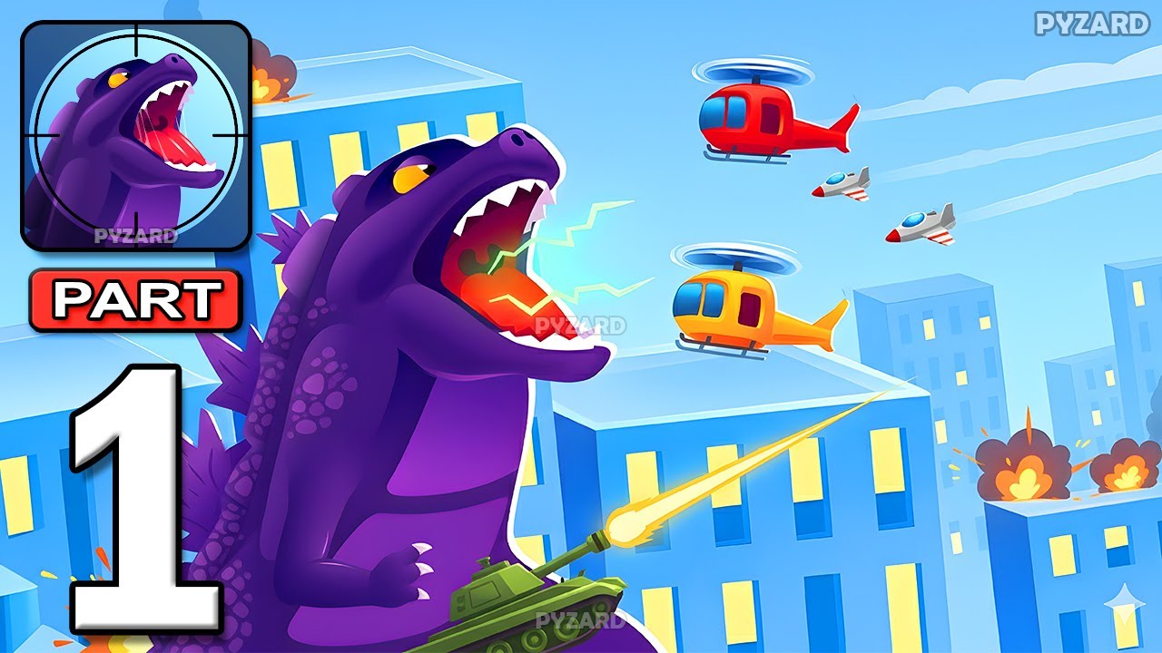Heli Monsters - Giant Hunter - Gameplay Walkthrough Part 1 - Helicopter ...