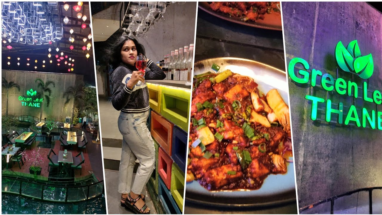 Thane The Green leaf Restaurant vlog | - YouTube