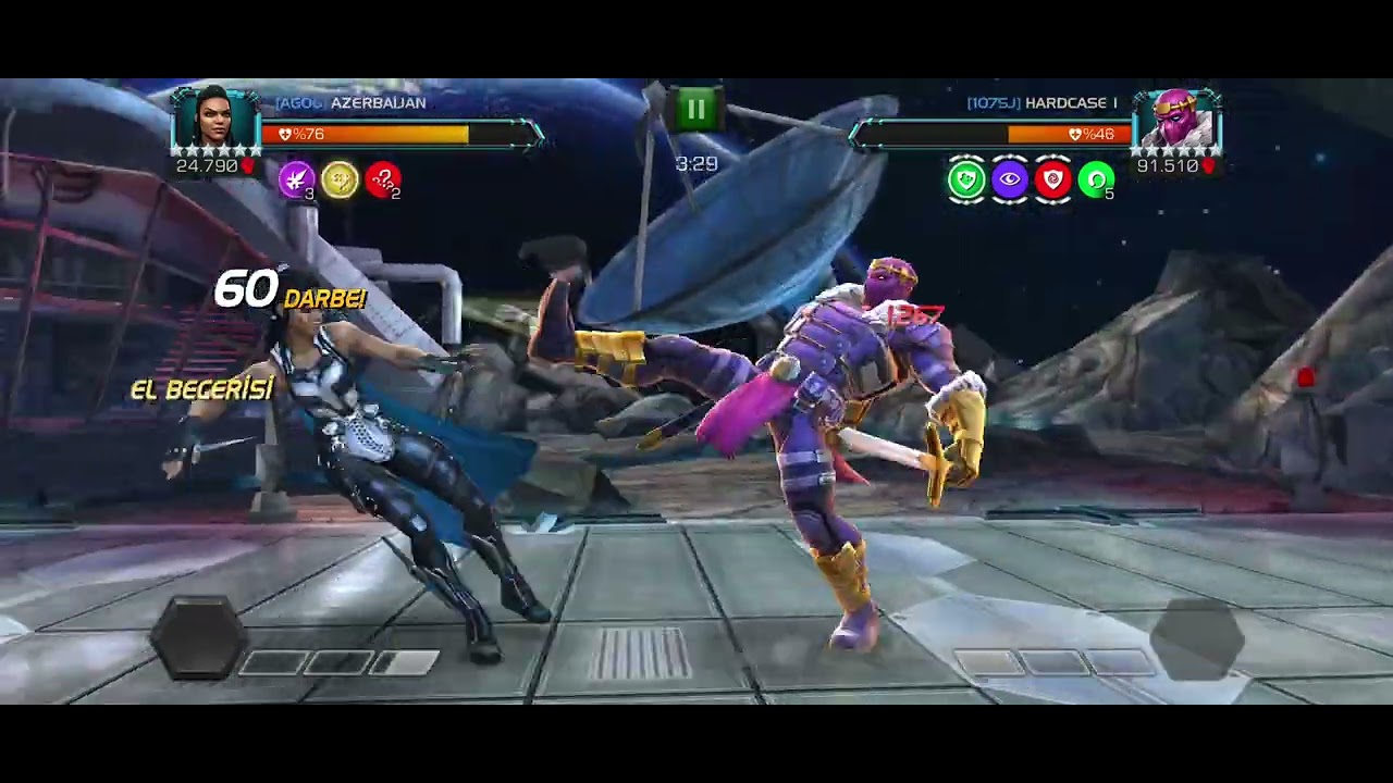 Mcoc Savaş Valkyrie Boss Baron Zemo. - YouTube