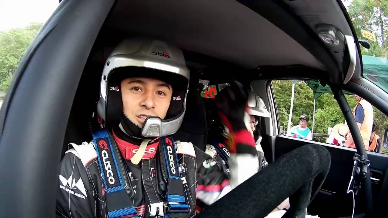 Japanese K-car compete in a Japnanese Rally Championship【CUSCO On-Board ...