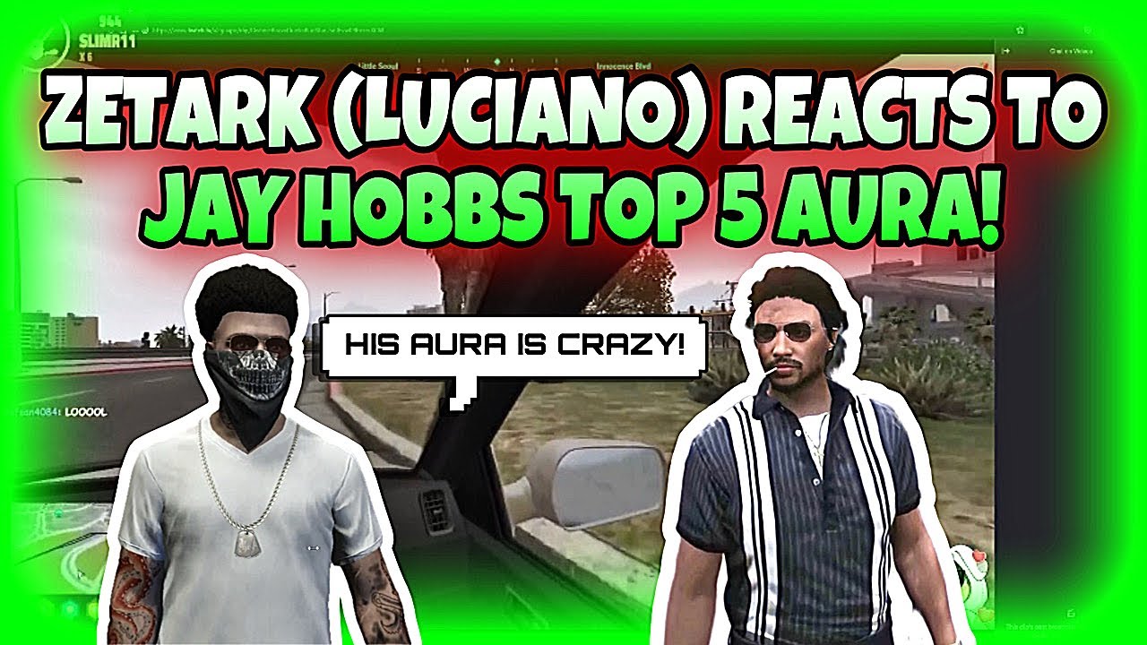 Luciano (Zetark) Reacts To Jay Hobbs Top 5 Aura | Cypress | NoPixel GTA ...