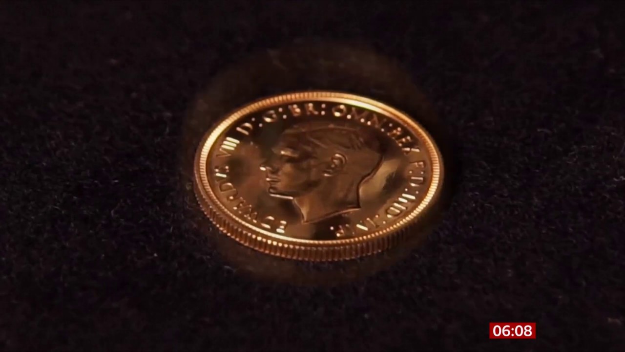 Rare Edward VIII gold coin sells for £1m (UK) - BBC News - 17th January ...