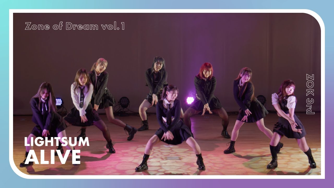 LIGHTSUM 라잇썸 - ALIVE 【Zone of Dream vol.1 】- Stage Performance Video ...