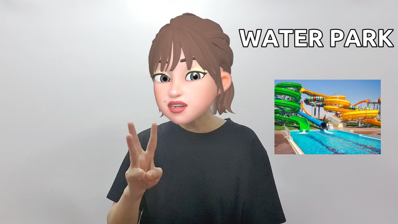 American Sign Language (ASL) Lesson: Water Park - YouTube