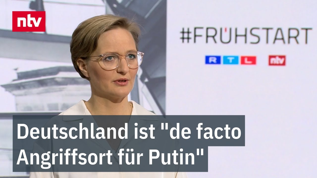 Deutschland ist "de facto Angriffsort für Putin": Grünen-Vorsitzende ...