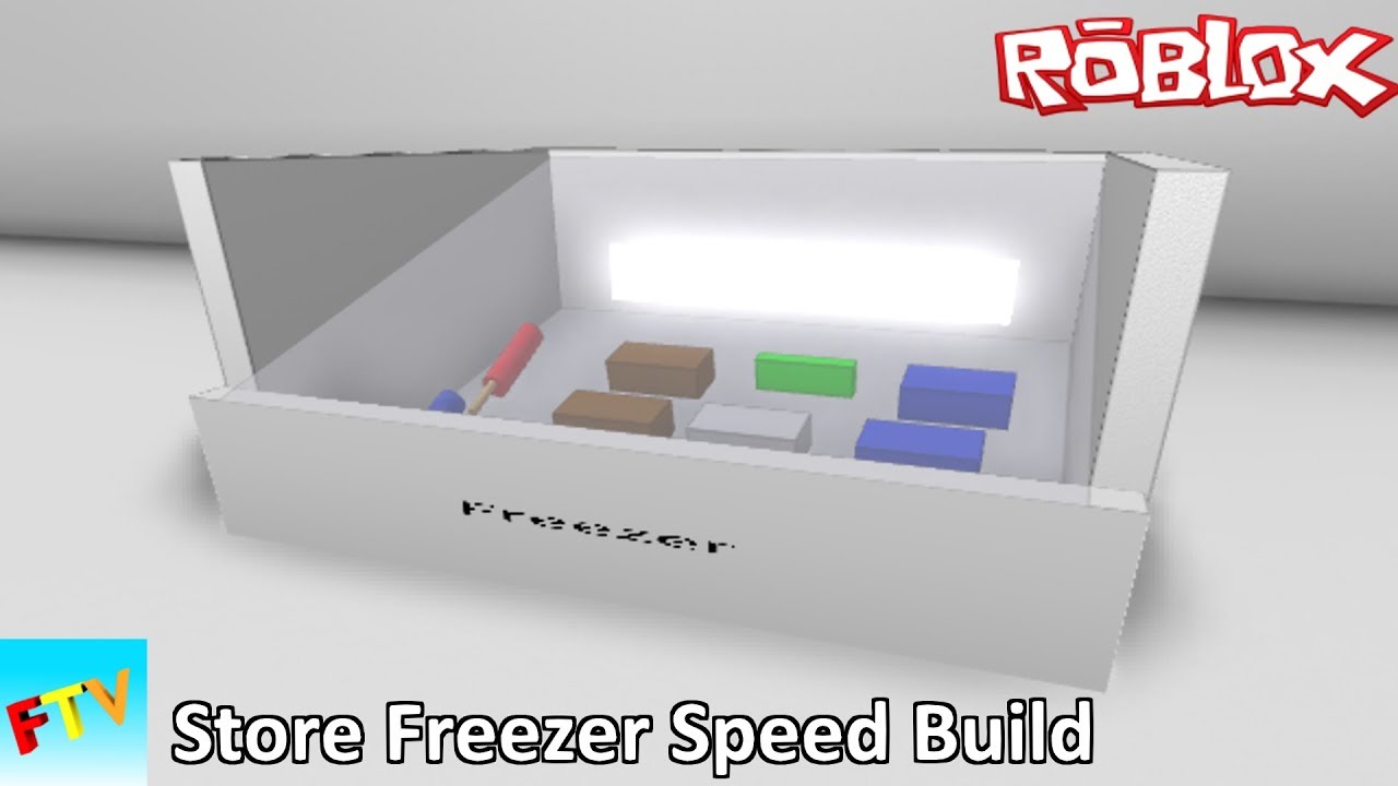 Store display Freezer | ROBLOX Speedbuild - YouTube