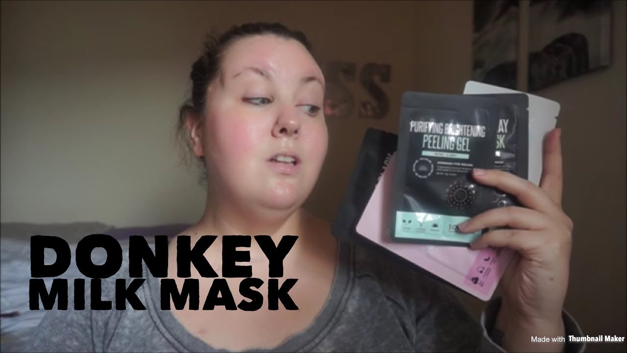 Sooae Donkey Milk Skin Mask | Skincare Friday - YouTube