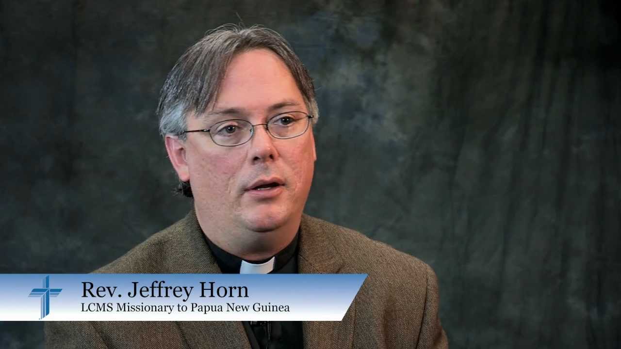 New missionary launch to Papua New Guinea: meet Rev. Jeffrey Horn - YouTube