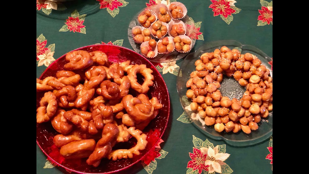 Struffoli and Scalidi Recipe / Traditional Italian Christmas Cookies ...