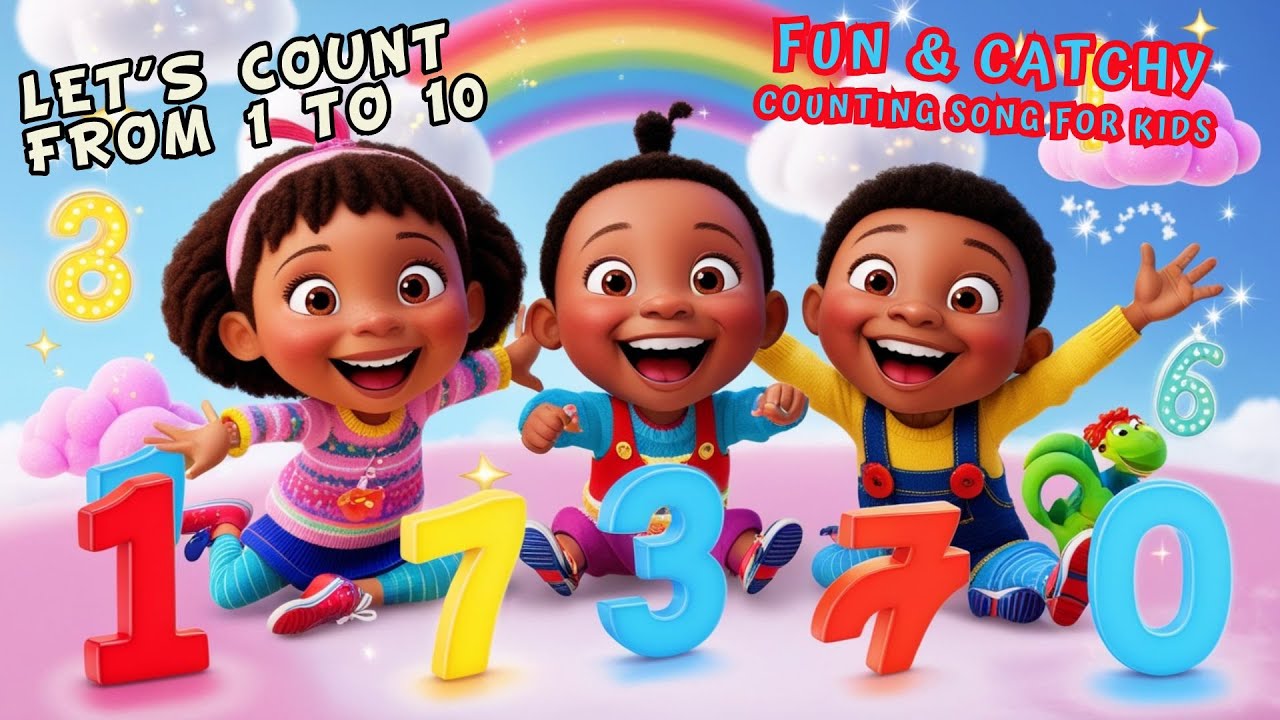 Let’s Count from 1 to 10 – Fun & Catchy Counting Song for Kids - YouTube