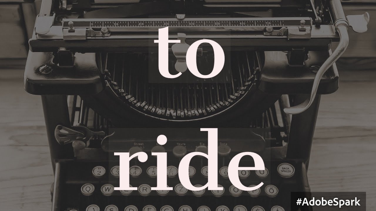 How to conjugate "to ride" in the present simple, the past simple and ...