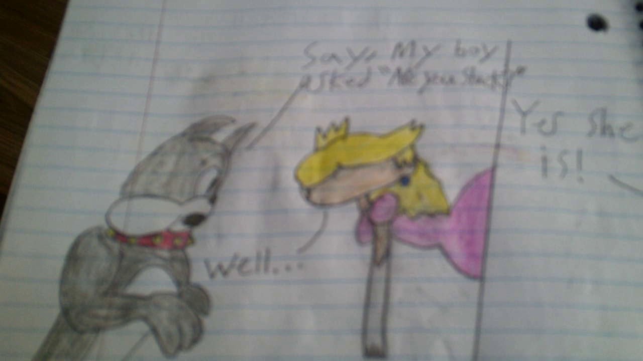 Princess Peach stuck in a rabbit hole Part 3 - YouTube