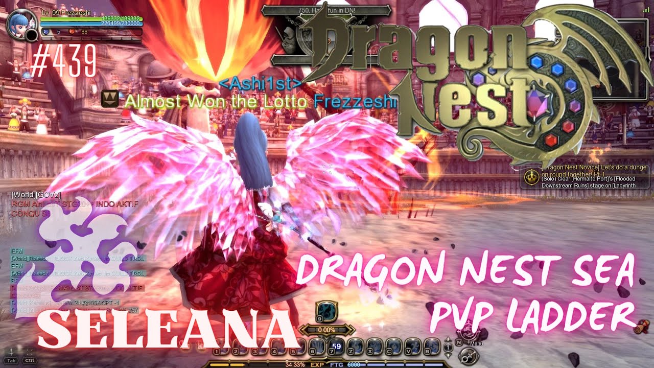 #439 Skill Flame Burst Still Become Best Damage for Selena ~ Dragon ...