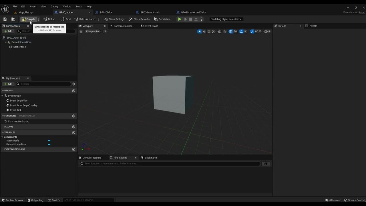 Unreal Engine Inheritence Parent Child 継承 ペアレント チャイルド - YouTube