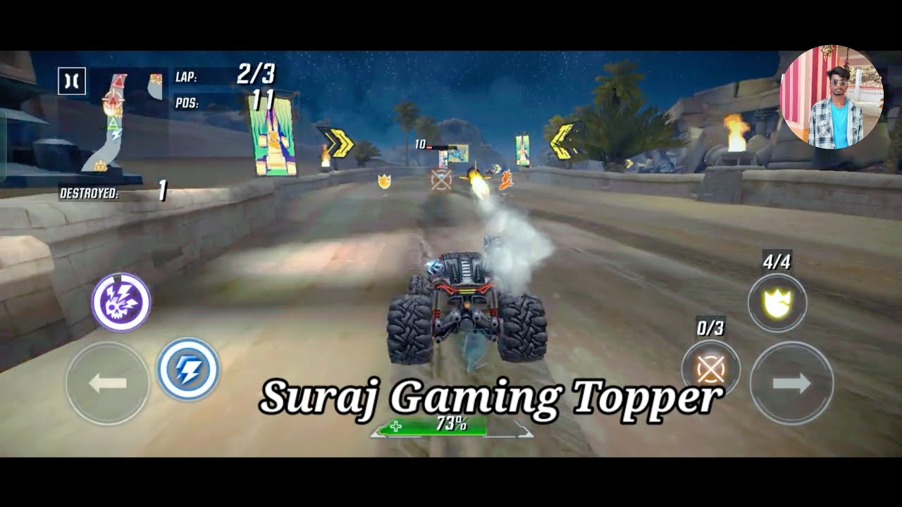 Smokoko Car Gameplay//Rocket Car Racing game//Suraj Gaming Topper - YouTube