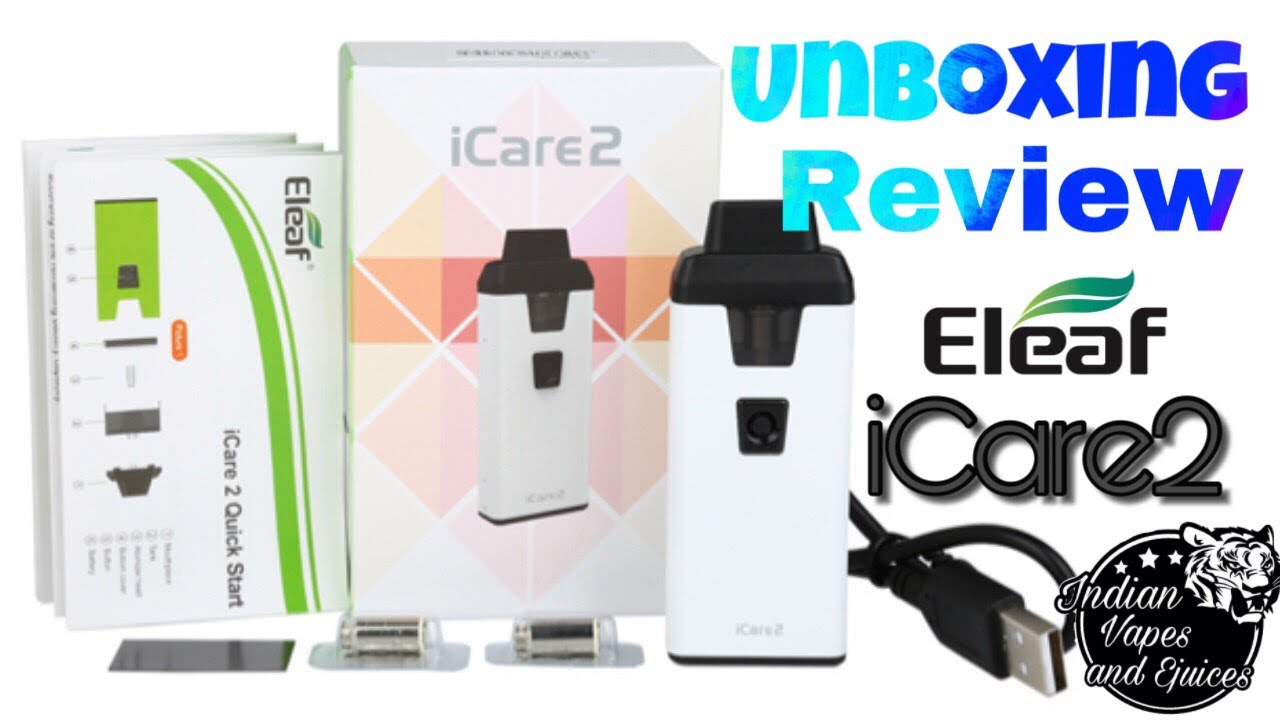 Smallest pocket size vape?! Eleaf icare2| unboxing| review| India - YouTube
