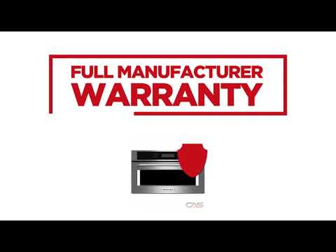 KitchenAid KMBP107ESS Built In Microwave - YouTube