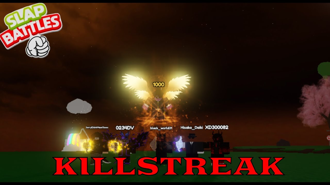 Every KILLSTREAK Phases in Slap Battles - YouTube